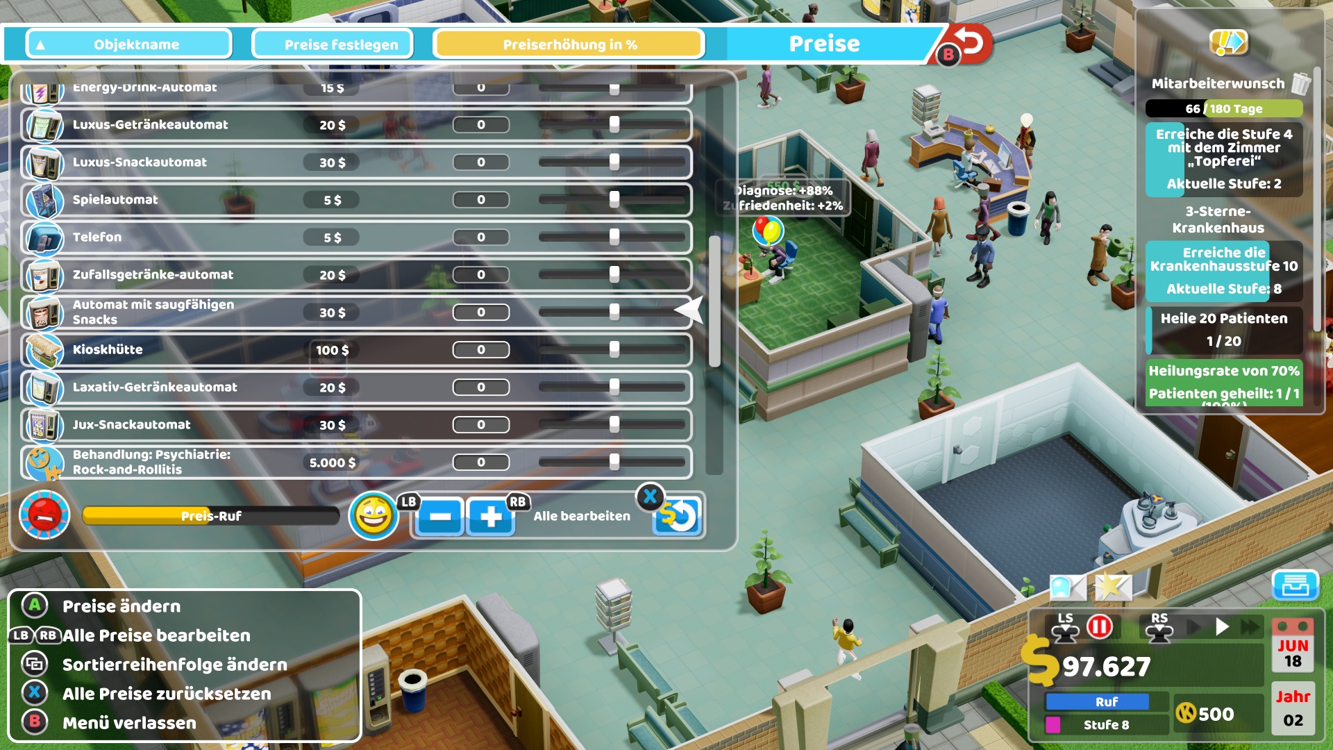 Two Point Hospital (Xbox One) im Test – Vertrau deinem Arzt – Gamer's ...