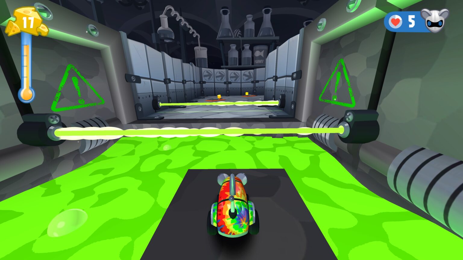 Mousebot: Escape from CatLab (PS4) im Test – Auf der Flucht vor Katzen ...