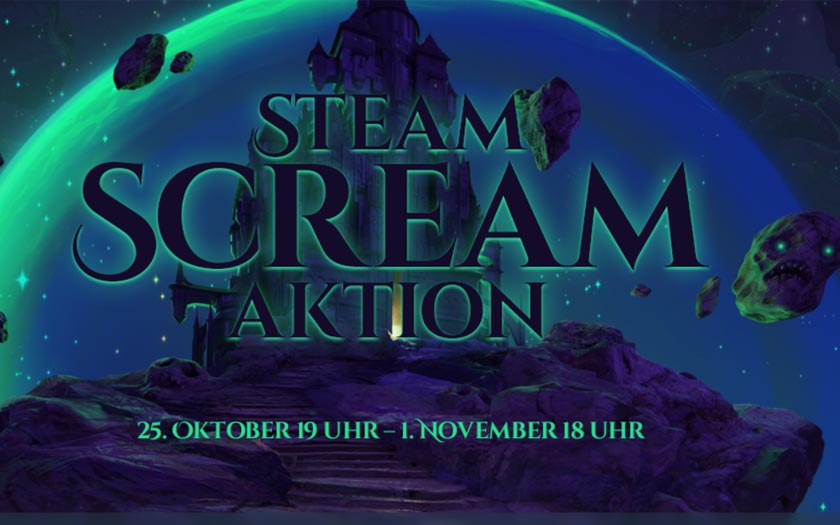 Steam Scream Aktion gestartet – Gamer's Palace